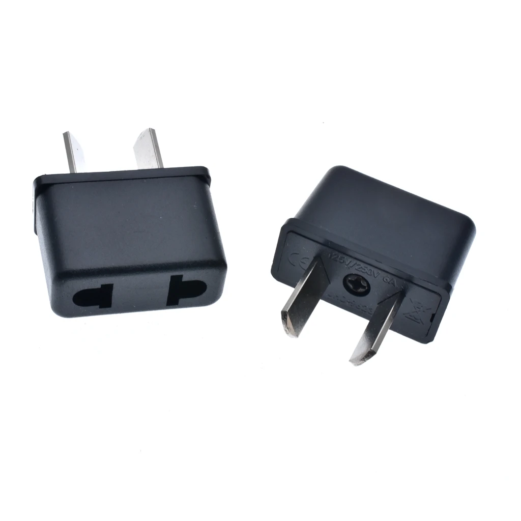 US EU To AU Plug Adapter America European To Australian Universal AC Travel Power Adapter Outlet