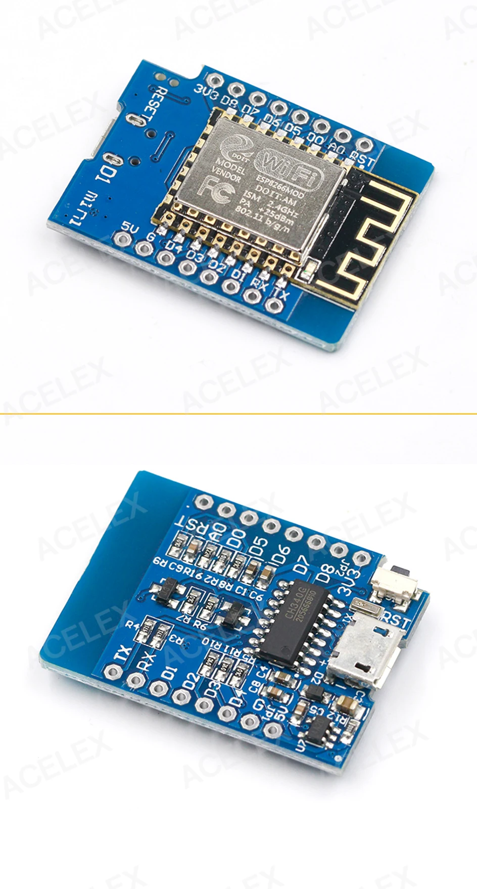 Макетная плата EP8266 ESP-12 ESP12 WeMos D1 Mini Module Wemos D1 Mini WiFi макетная плата Micro ...