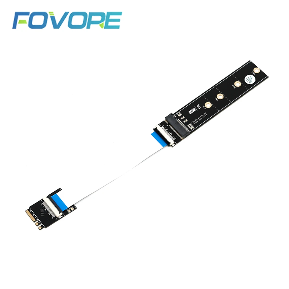 M.2 M2 NGFF ключ M к ключу A + E Удлинительный кабель M2 SSD адаптер ...