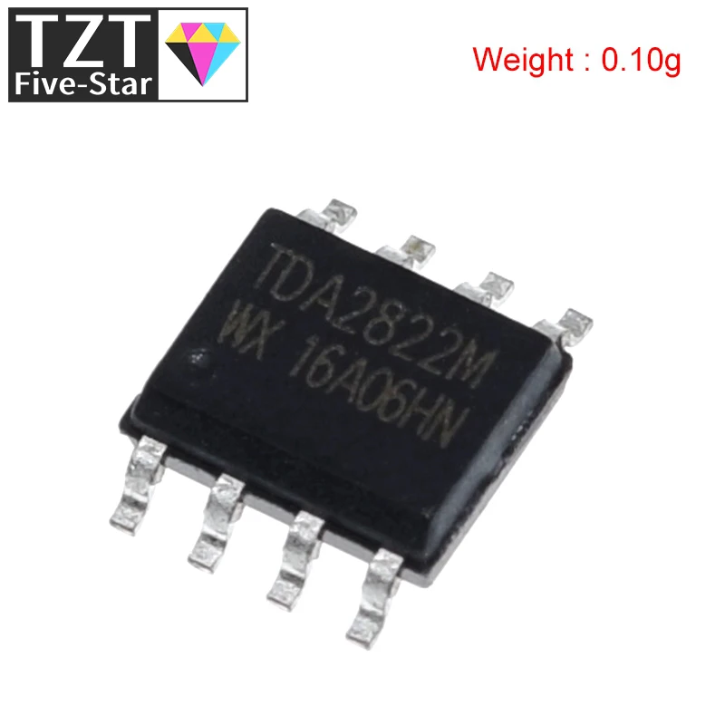 10 шт. TDA2822M TDA2822 TDA2822D 2822 для Arduino | AliExpress
