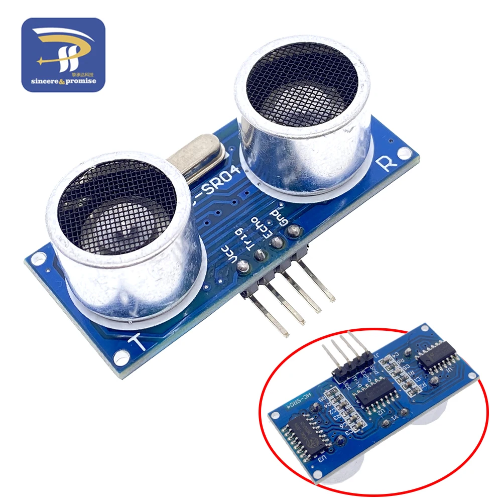 Generic 1set HC-SR04 To World Ultrasonic Wave Detector Ranging Module Microcontroller Sensor ...