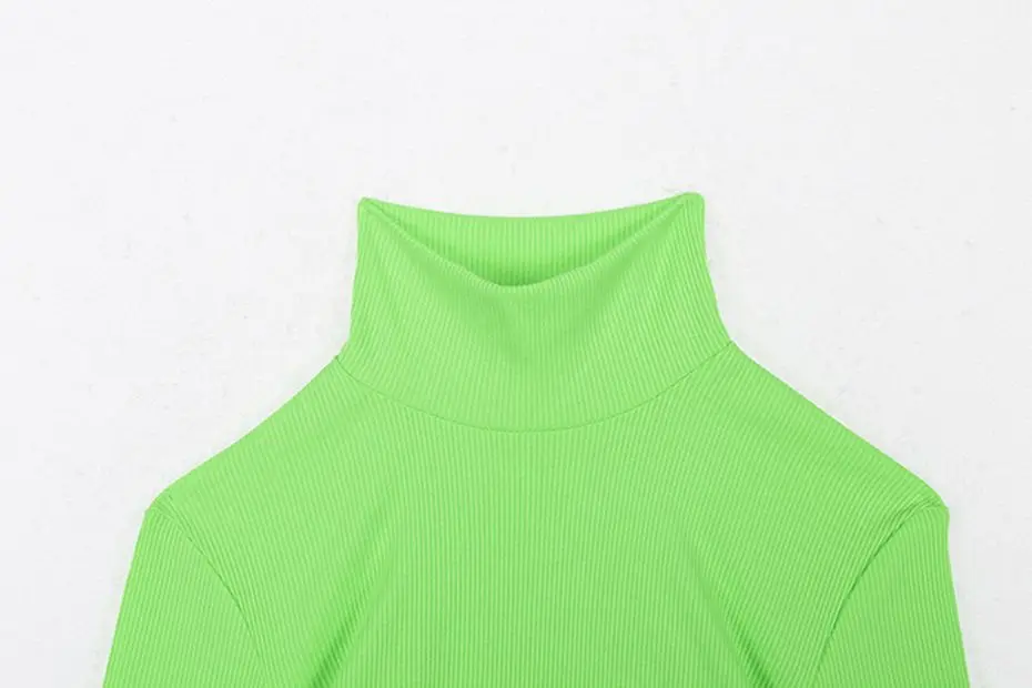 Zkyzwx Spring Turtleneck Long Sleeve Bodycon Dress Womens Elegant Slim