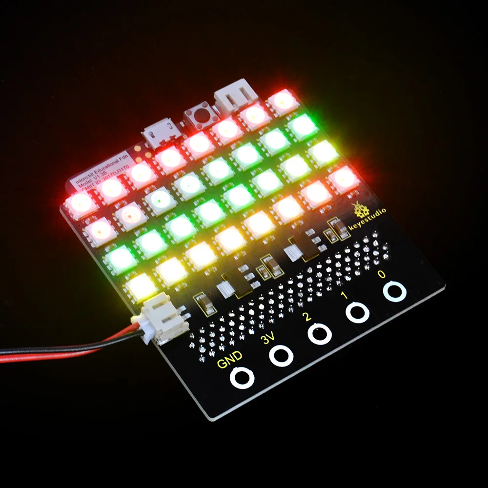 KEYESTUDIO SK6812 4X8 32 Bit LED Dot Matrix Shield For Micro Bit