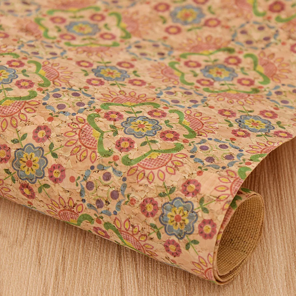 Мягкая пробковая ткань в стиле пэчворк с принтом А4 | AliExpress