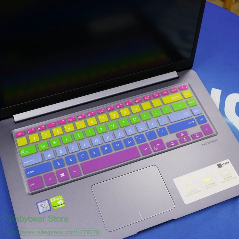 15.6 inch Keyboard protector skin Cover For Asus vivobook s15 X510 X510UQ X510UA X510UR X510UF ...