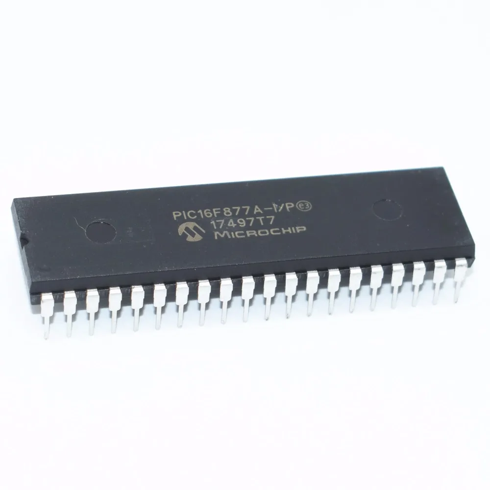 1pcs PIC16F877A I/P PIC16F877A PIC16F877 16F877A I/P MICROCHIP DIP40 - AliExpress