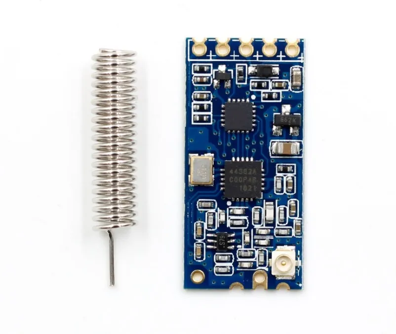 1 шт. 433 МГц HC-12 SI4463 модуль беспроводного последовательного порта 1000 м замена Bluetooth ...