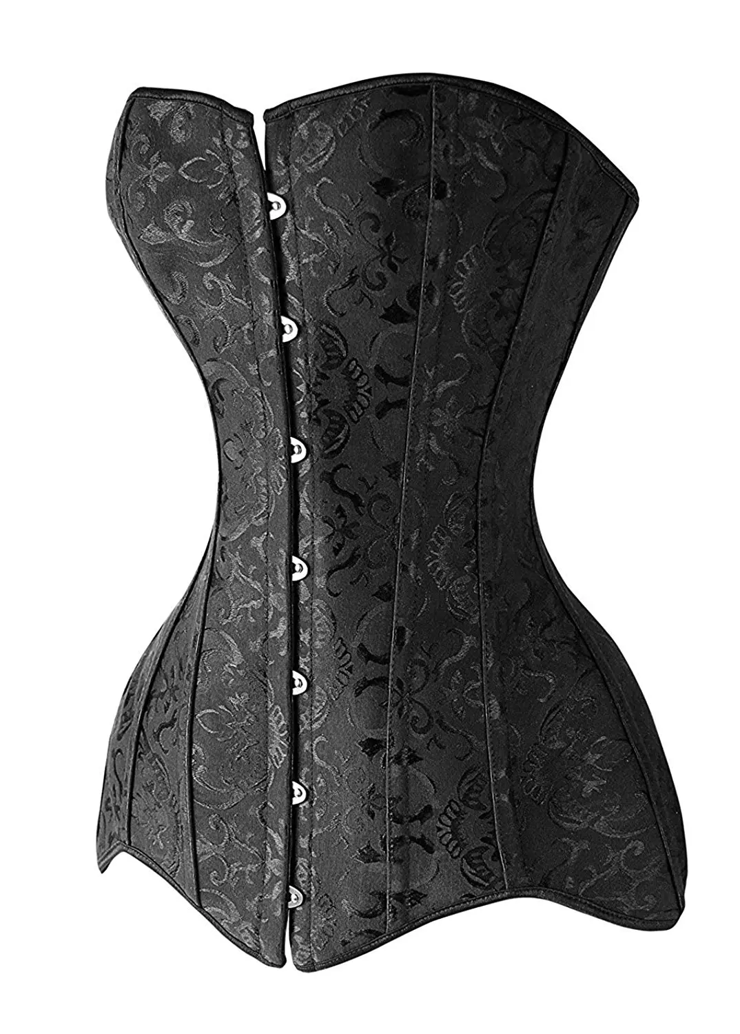 2019 Plus Size Corset Double 26 Steel Boned Corset Overbust Long Torso