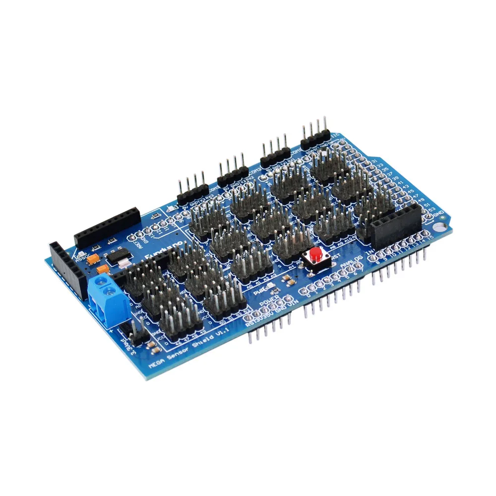 Funduino Mega Sensor Shield V1 1 Dedicated Sensor Expansion Board For