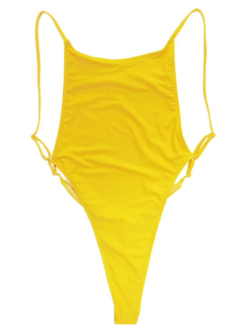 Wholesale Material Wholesale Thong One Piece Swimwear Swimsuit 2017