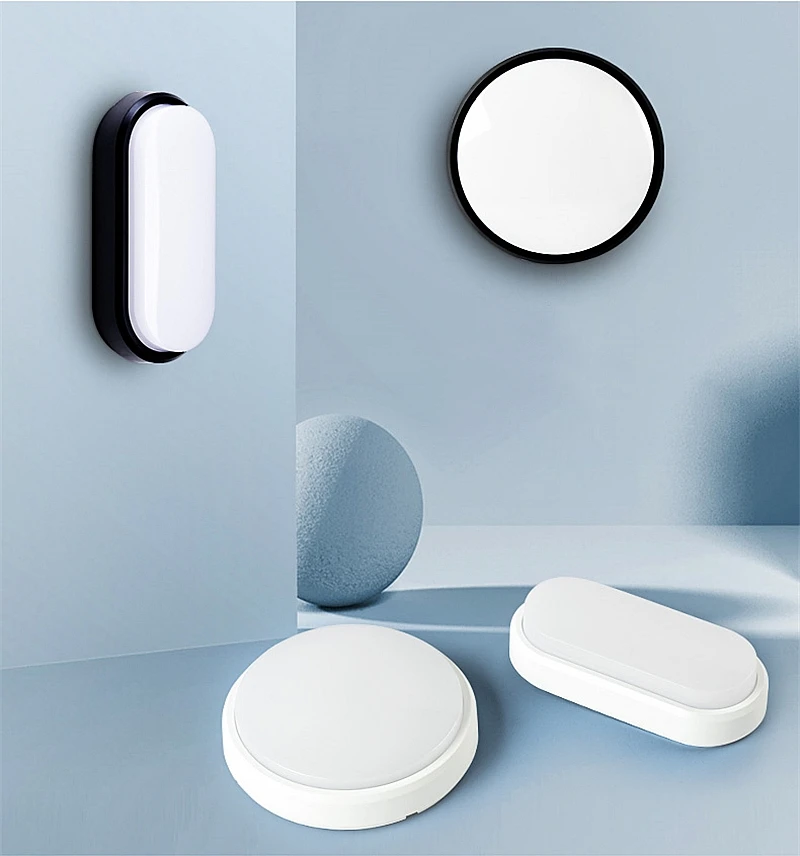 Круглые/овальные светодиодные лампы Wal 16/20 Вт, влагостойкий ...