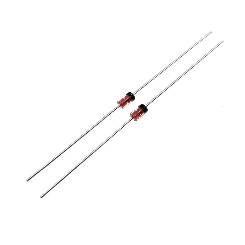 DO-204AH 1N5226B Axial Diodes 0.5 Watt 3.3 Volt Pack of 100 Pieces Chanzon BZX55C3V3 Zener Diode ...