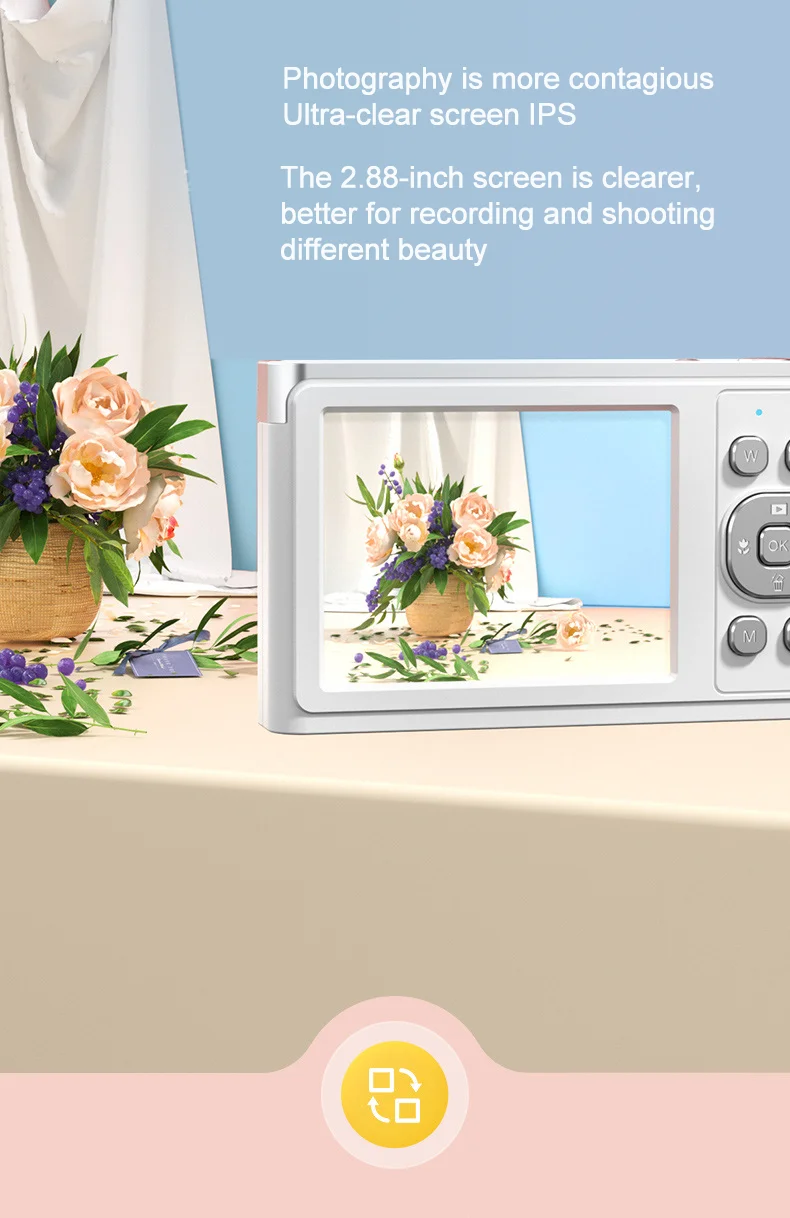 Generic Camera Add 64G-4K Ultra-HD Digital Camera Definition 2.88-Inch IPS Screen 8x @ Best ...