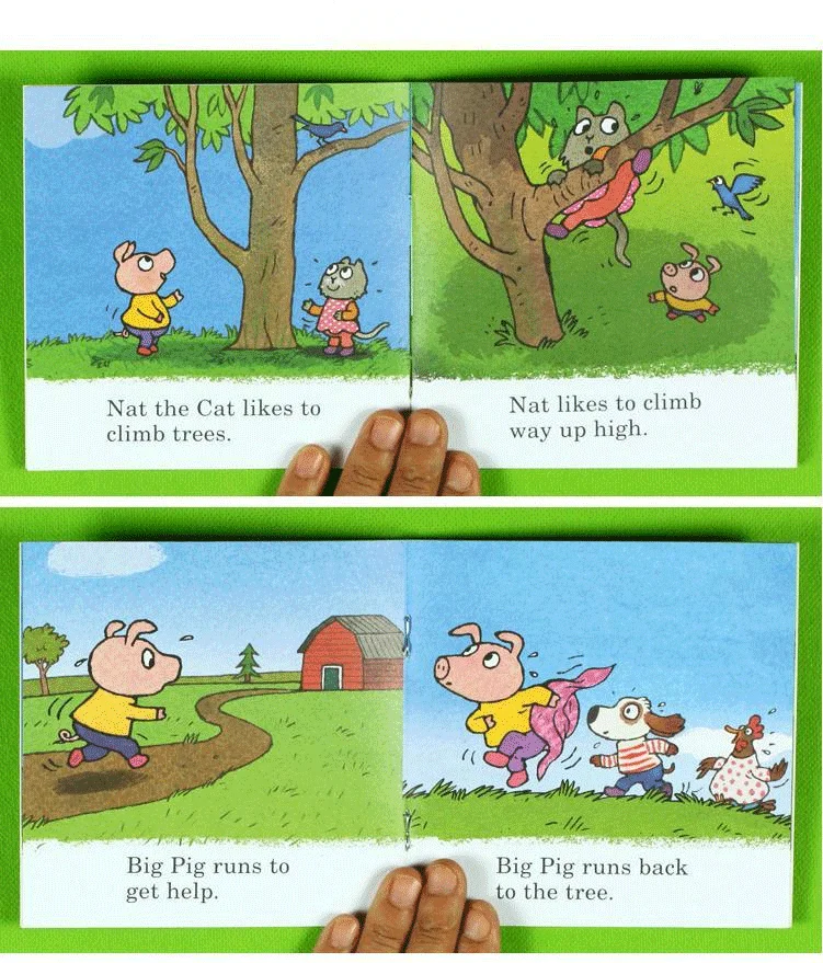 Generic 12books/set I Can Read Phonics BIG PIG My Very First Picture In ...