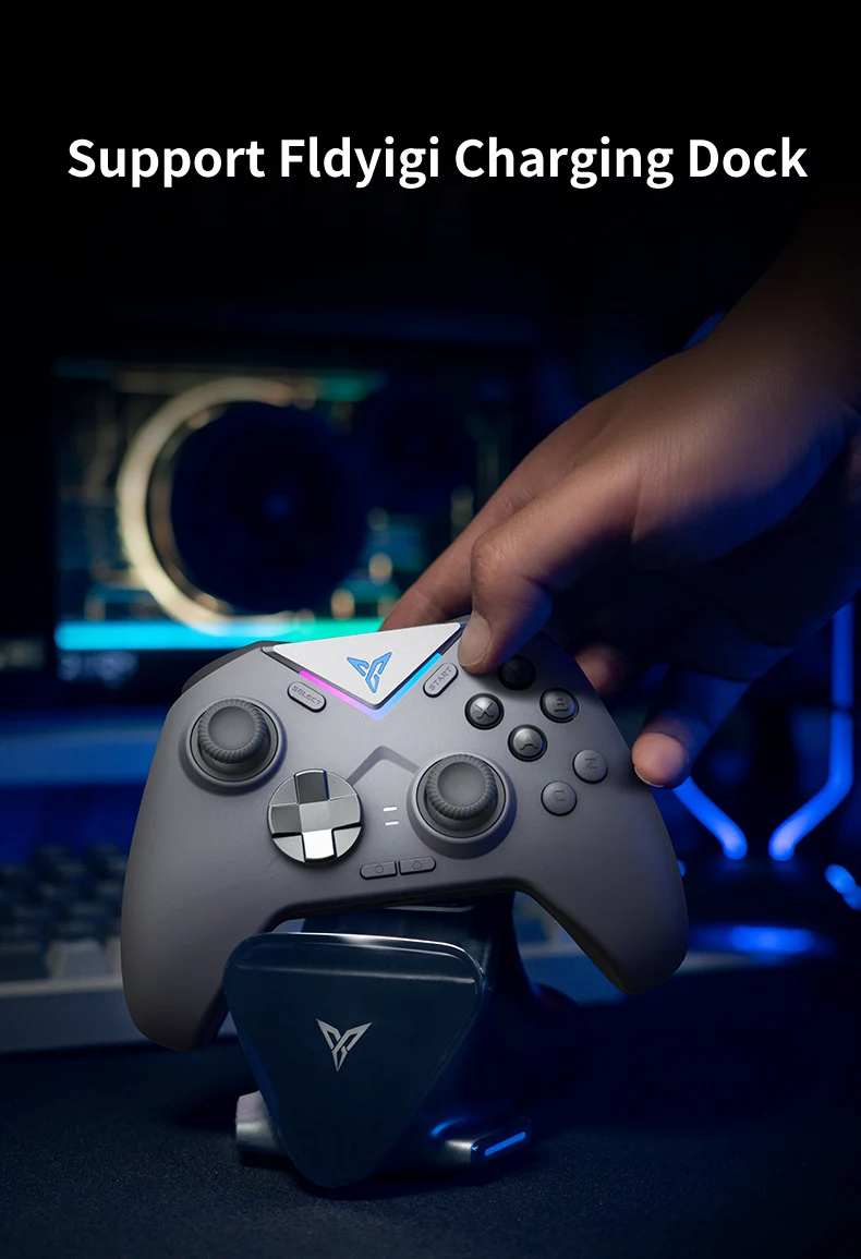 تسوق 2023 Flydigi Vader 3 Pro Vader3 Gaming Controller Wired Wireless ...