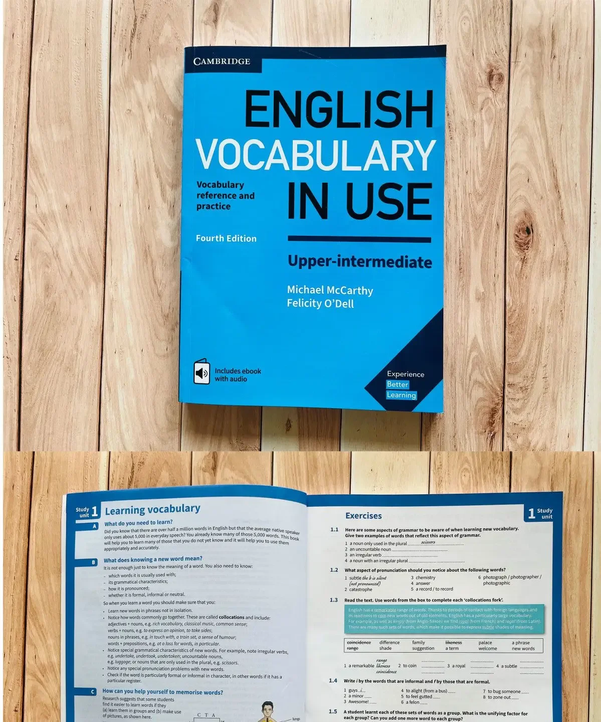 Generic 4 Books Cambridge English Vocabulary Book English Vocabulary in ...