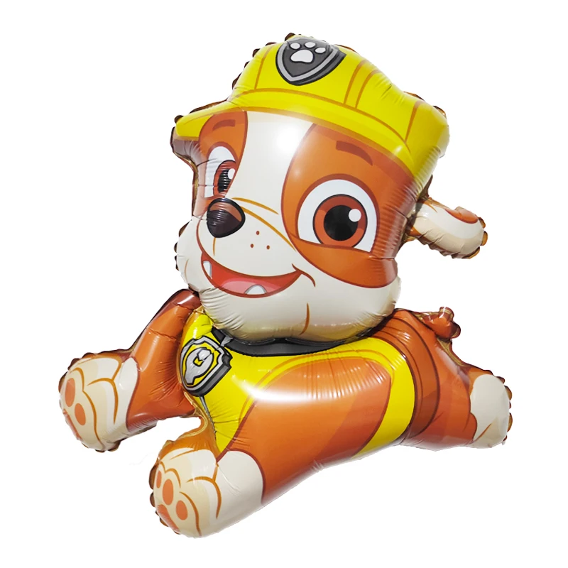 Generic Paw Patrol Foil Balloon Ryder Chase Marshall Skye Rocky Rubble Zuma Everest Birthday ...