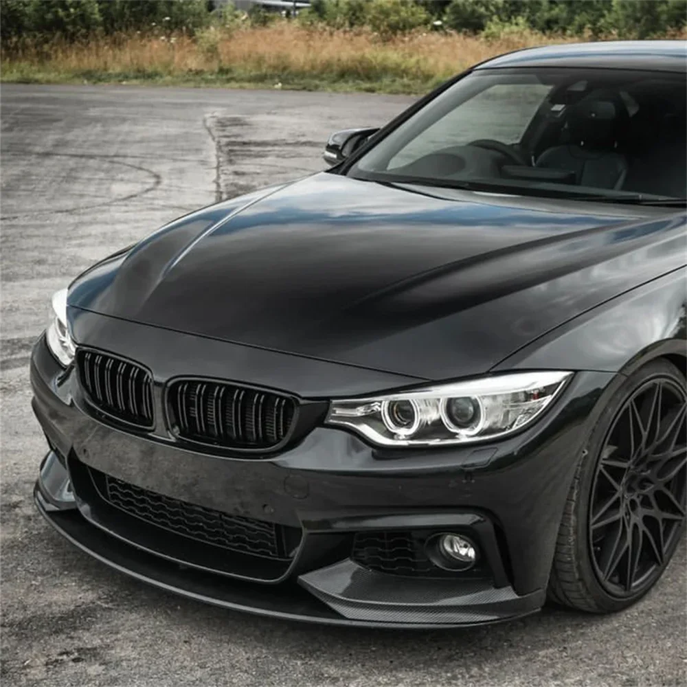 تسوق F32 F33 F36 M Sport Front Bumper Lip Spoiler Splitter Diffuser For BMW 420i 425i 430i 440i ...