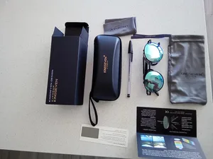 Солнцезащитные очки Мужские KINGSEVEN, круглые, винтажные, в стиле ...