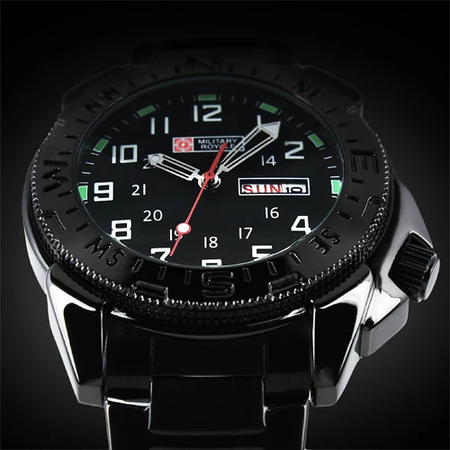 Military Army Business Quartz wrist watch
