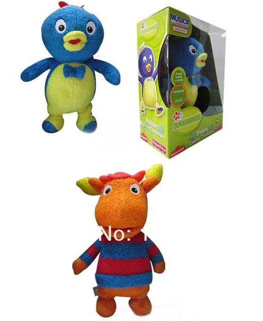 Backyardigans Boy Baby Toys The Backyardigans Uniqua/Tasha/Tyrone/Pablo ...