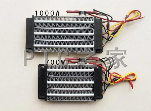 1000W AC DC 220V Insulated PTC ceramic air heater heating element 170 ...