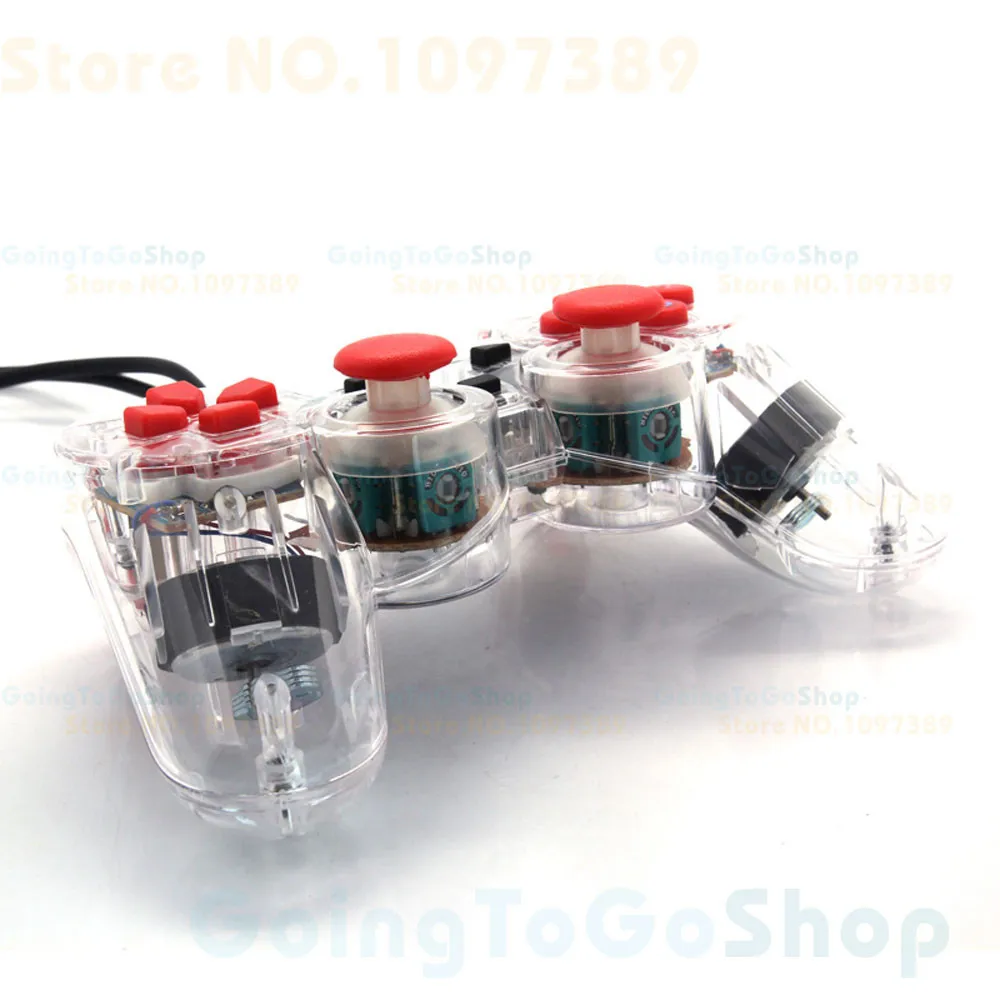 2 Pcs Microkingdom USB Gamepad Gamestick Twins Double Shock Joystick ...