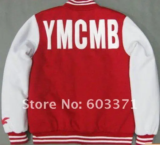 YMCMB Varsity College Jacket LIL WAYNE BIEBER HIP HOP YMCMB Jacket ...