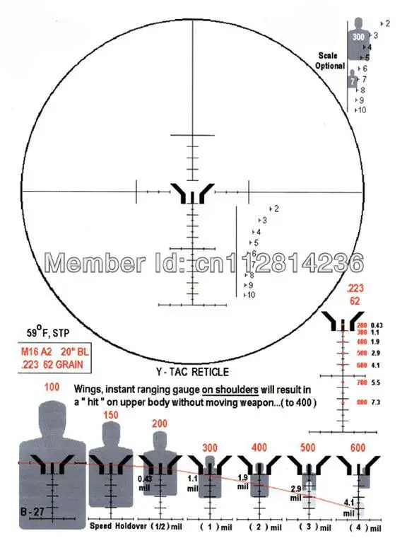 Brand New ZOS 10 40x60 SFE Y Reticle Extreme Tactical Rifle Scope ...