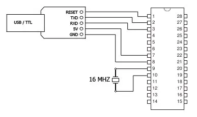 Микроконтроллер atmega328p схема - 94 фото