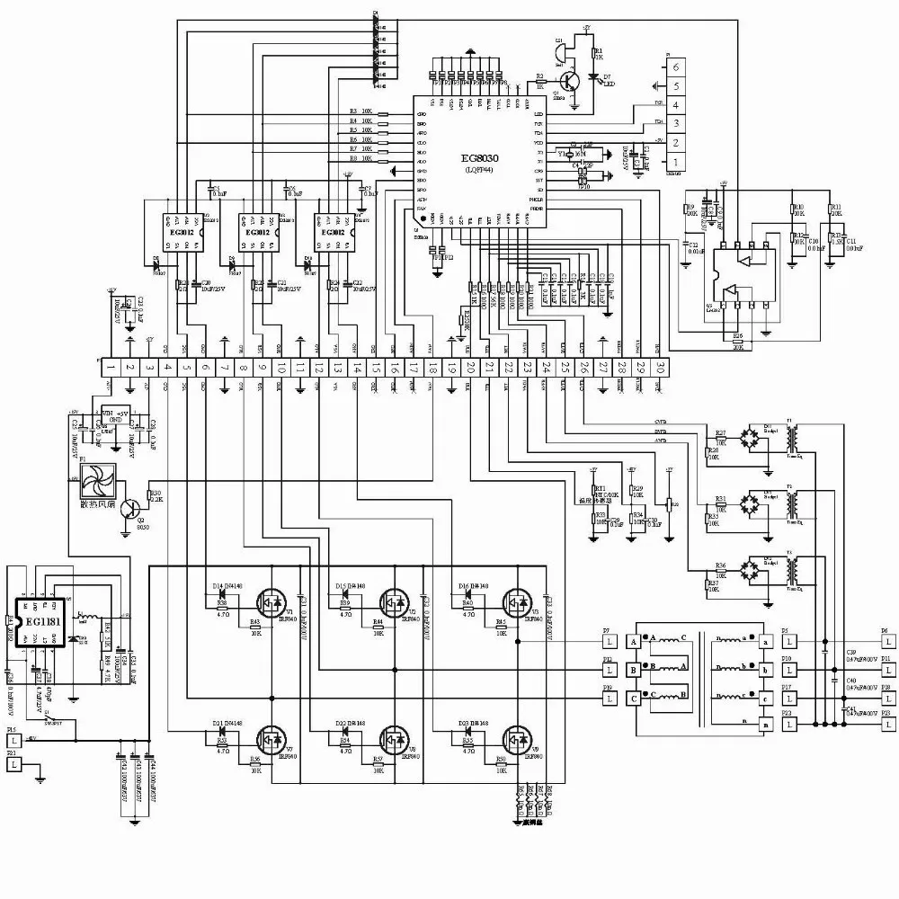 Купить egp3000w 3 чистая синусоида pcb eps + водитель борту spwm egs031 ...
