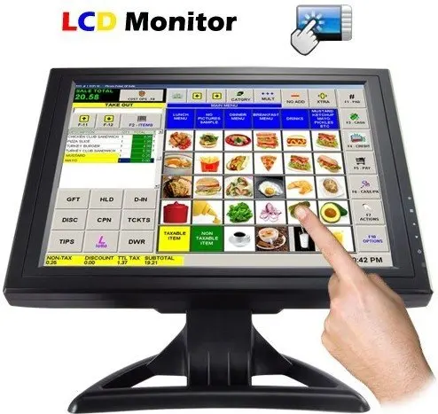 Купить жк-цифровой монитор 15 дюймов сенсорный пос-монитор в интернет ...