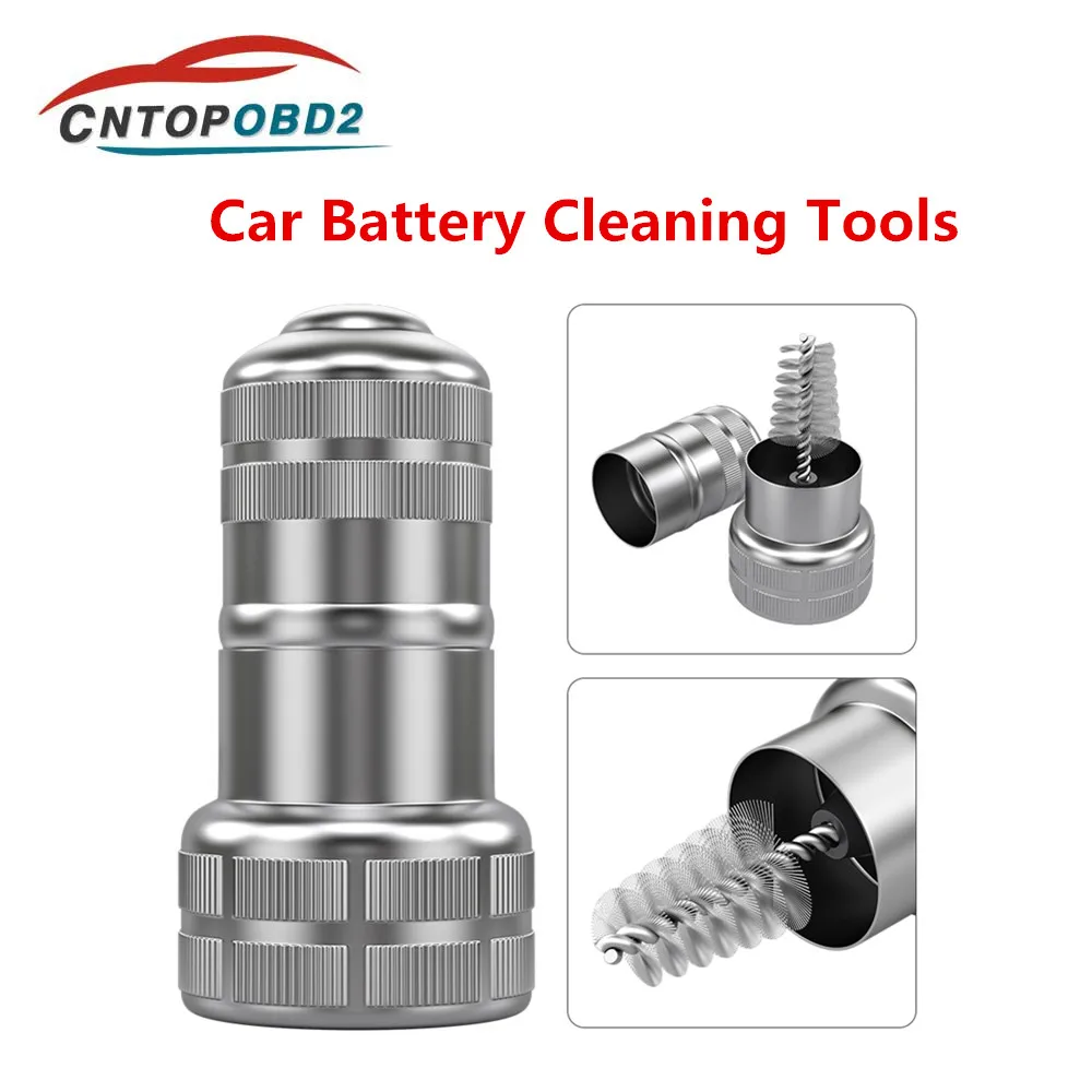 Newest Car Cleaning Battery Post Terminal Cable Wire Brush Cleaning ...
