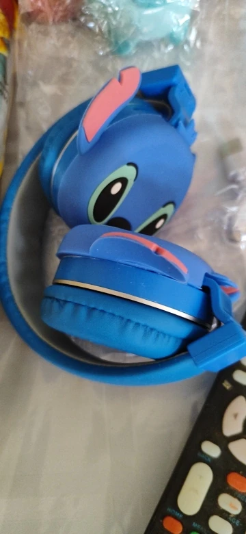New Disney Stitch Wireless Bluetooth Headphones AH-806 HIFI Stereo ...