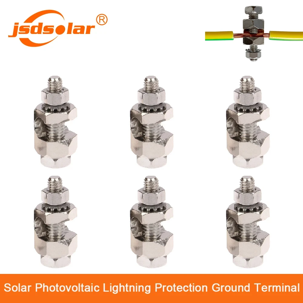 Solar-Panel-Lightning-Protection-Grounding-Clip-Photovoltaic-Cable ...