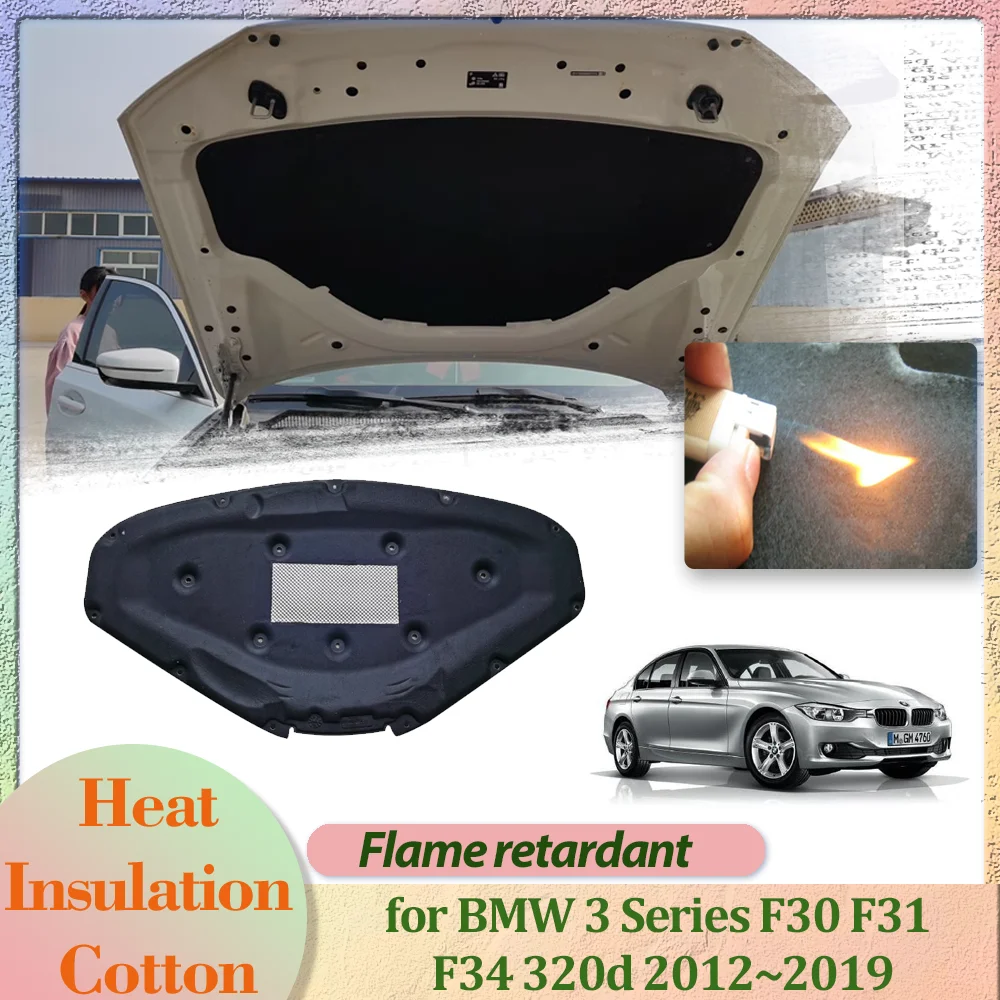 Car Hood Engine Cover for BMW 3 Series F30 F31 F34 320d 2012~2019 ...