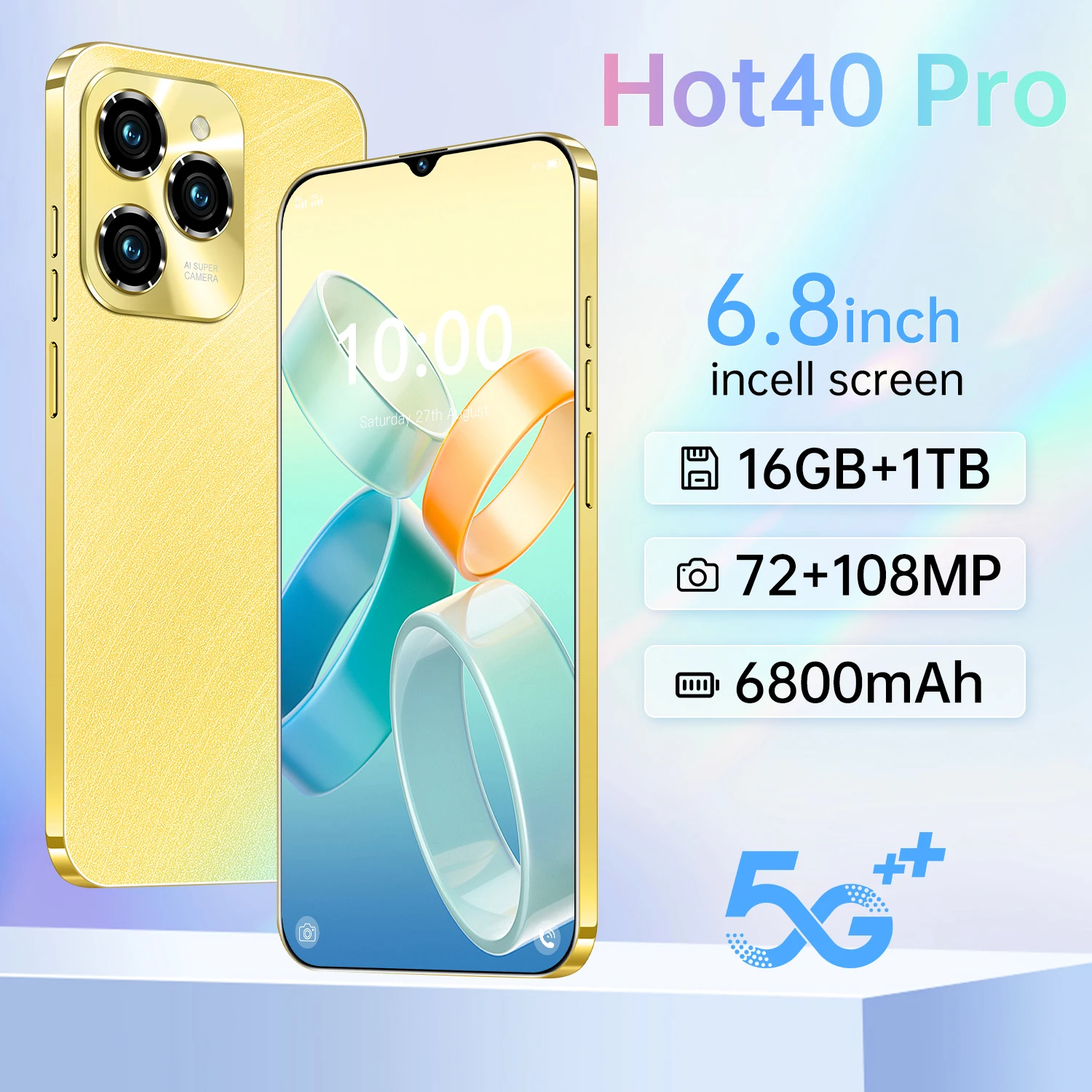 Novo-hot40-pro-smartphone-6-8-polegada-tela-cheia-4g-5g-telefone ...