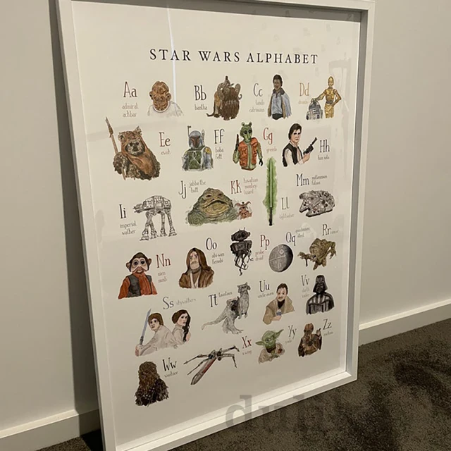 Imperial Star Wars Alphabet