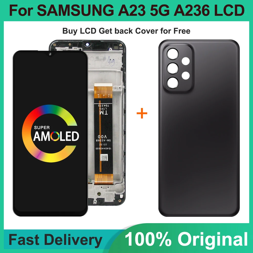 6-6-Original-For-Samsung-Galaxy-A23-5G-A236-LCD-Display-Touch-Screen ...