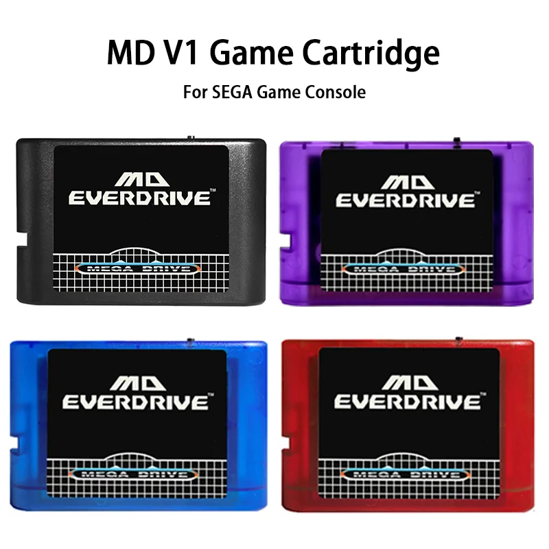 New-3000-in-1-Mega-Everdrive-V1-cartridge-MD-Game-Cassette-for-US-JP-EU ...