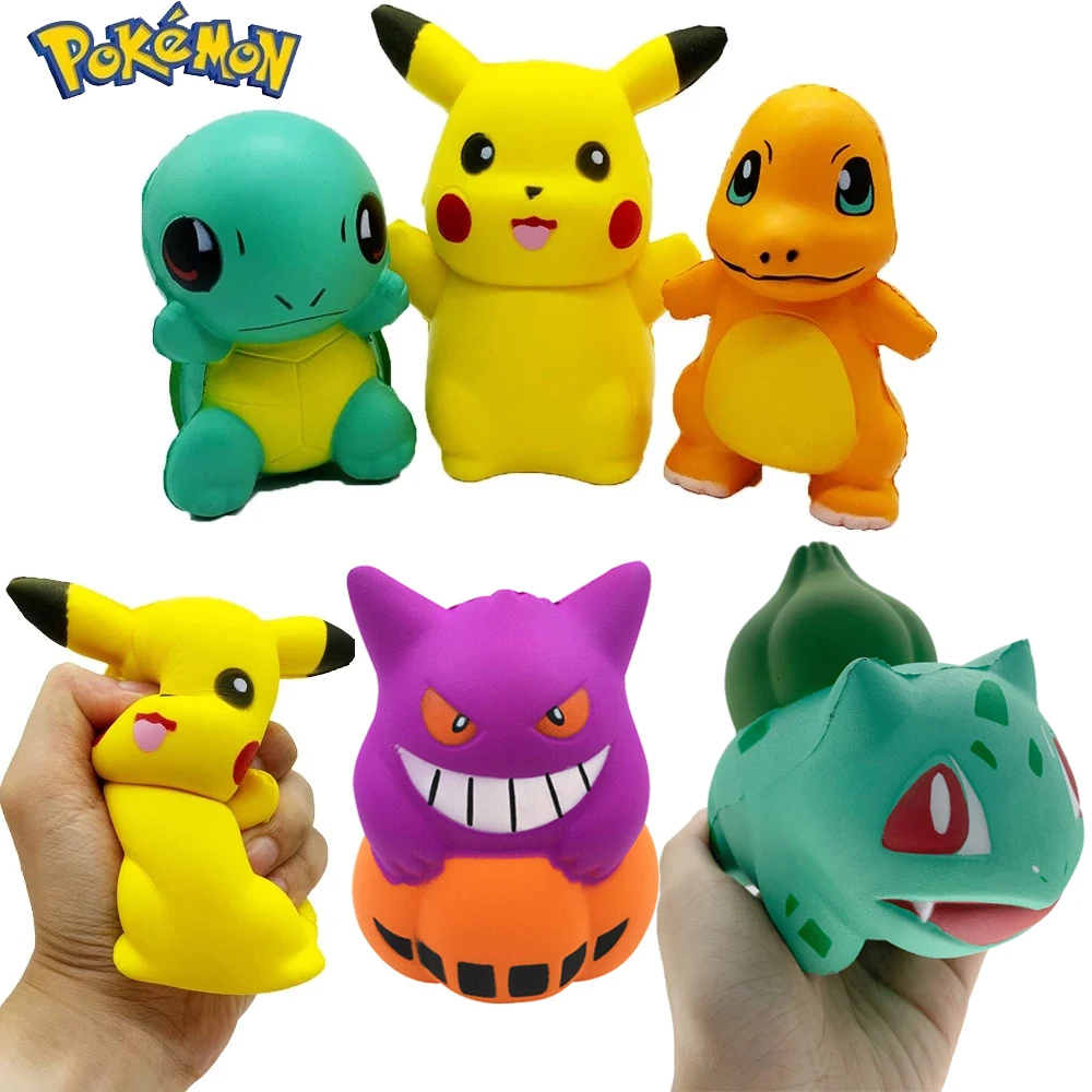 Pokemon-Pikachu-Squishy-Anti-stress-Fidget-Toys-Kawaii-Turtle-Squishy ...