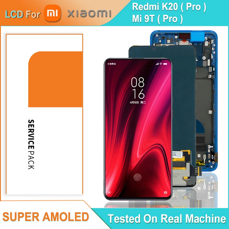 6-39-Super-AMOLED-LCD-For-Xiaomi-MI-9T-9T-Pro-LCD-Display-Touch-Screen ...