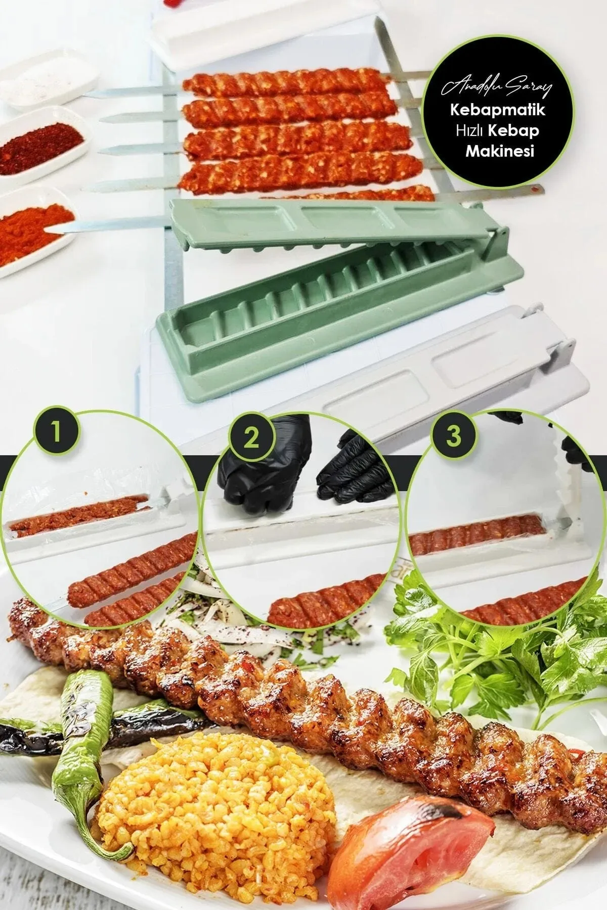 Adana-Kebab-Doner-Meat-Minced-Skewers-Mold-Shaper-Kitchen-Barbecue ...