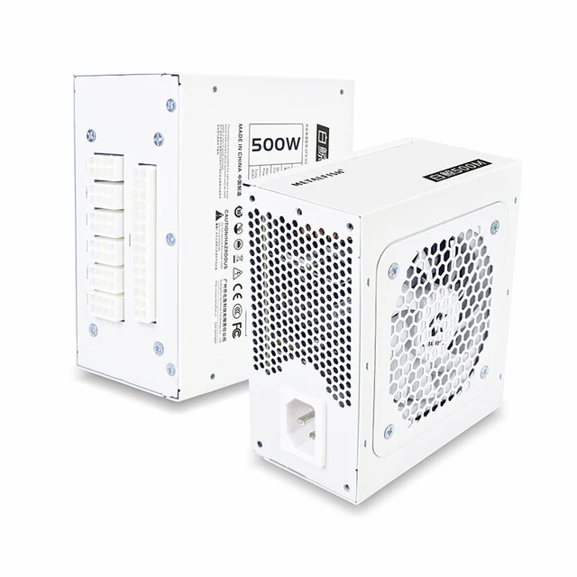 SFX-500W Full-MODULAR White SFX Power Supply - GamingStation