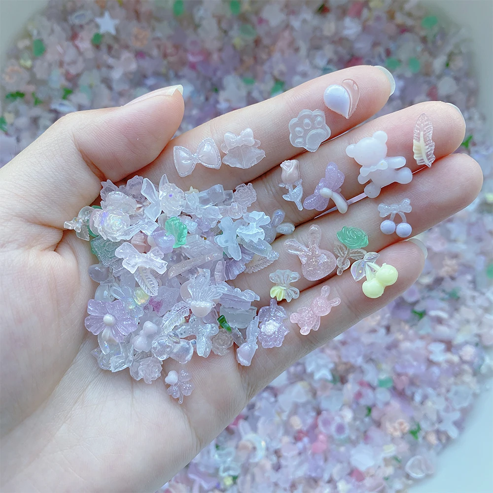 Mini-UV-Sensitive-Resin-Charms-Color-Changing-Luminous-Craft-Supplies ...