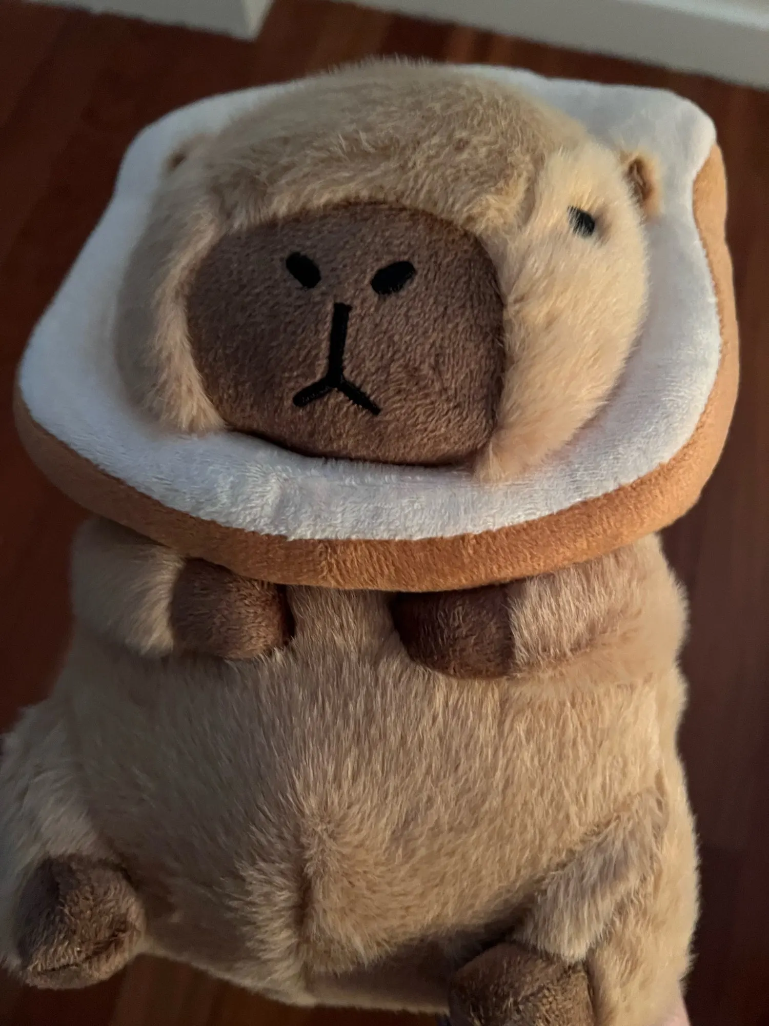 Kawaii Capybara Bread Soft Fluffy Plush | Rainbow Cabin