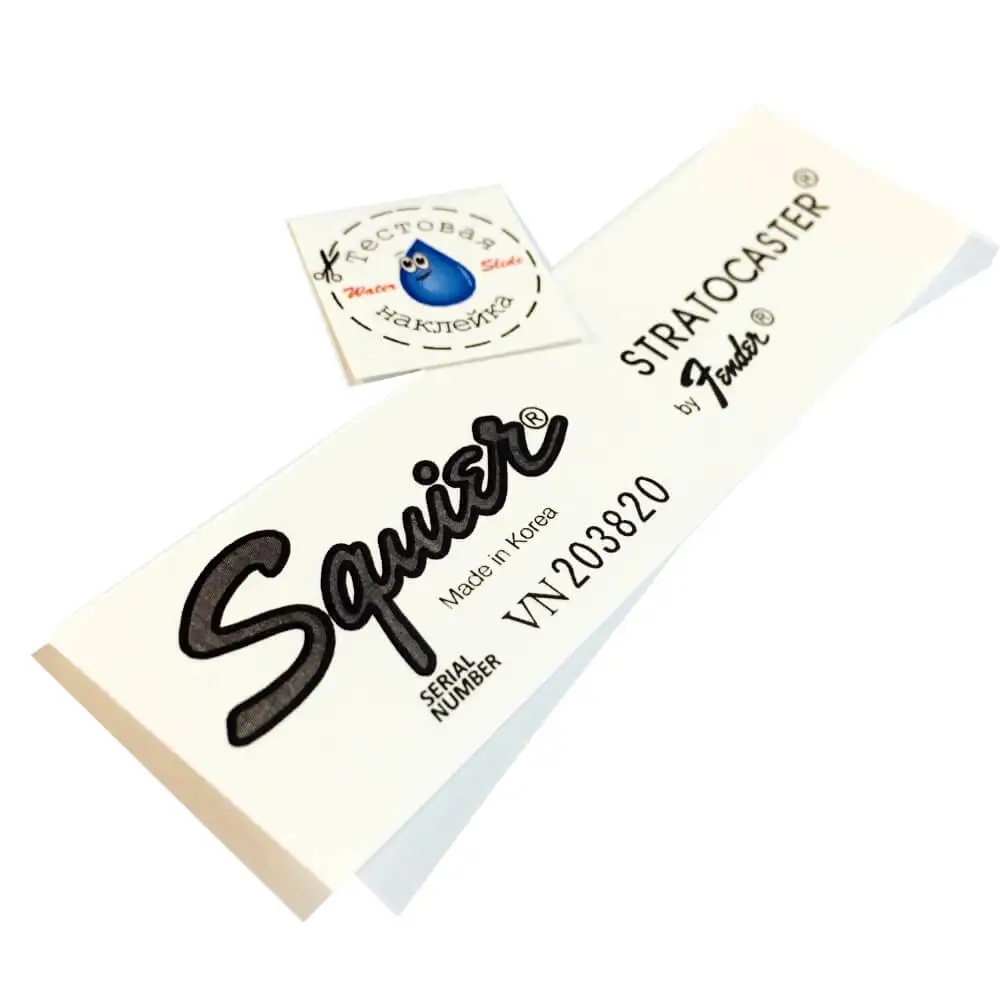 Squier Water Slide Decal for Your Stratocaster: A Real Owner's Guide to ...
