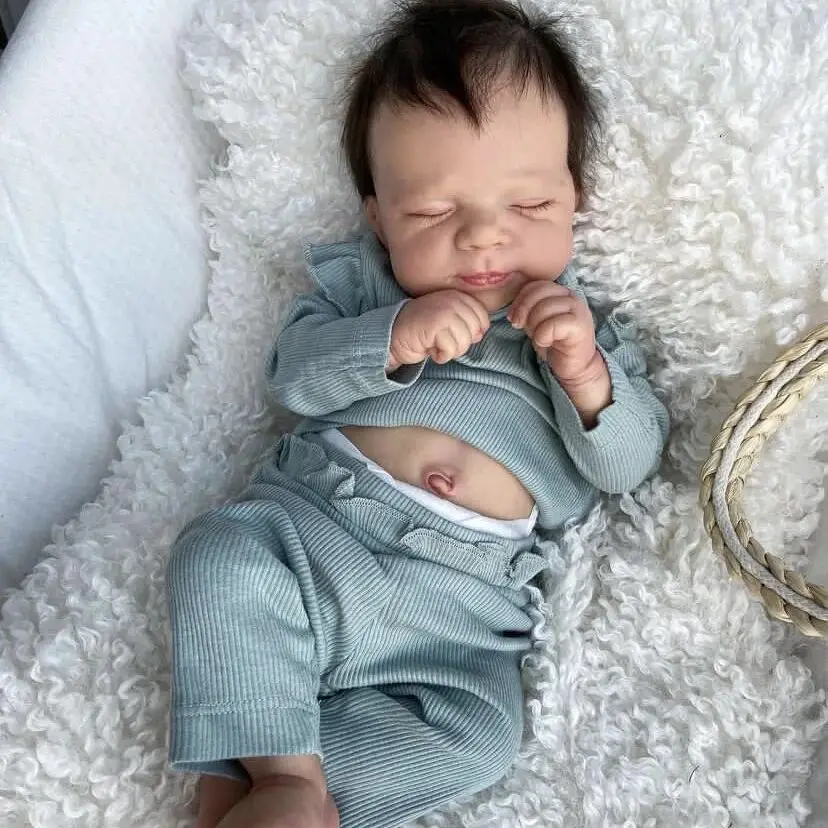 18Inch-Pascale-Whole-Silicone-Vinyl-Doll-Painted-Baby-Doll-Girl-Boy ...