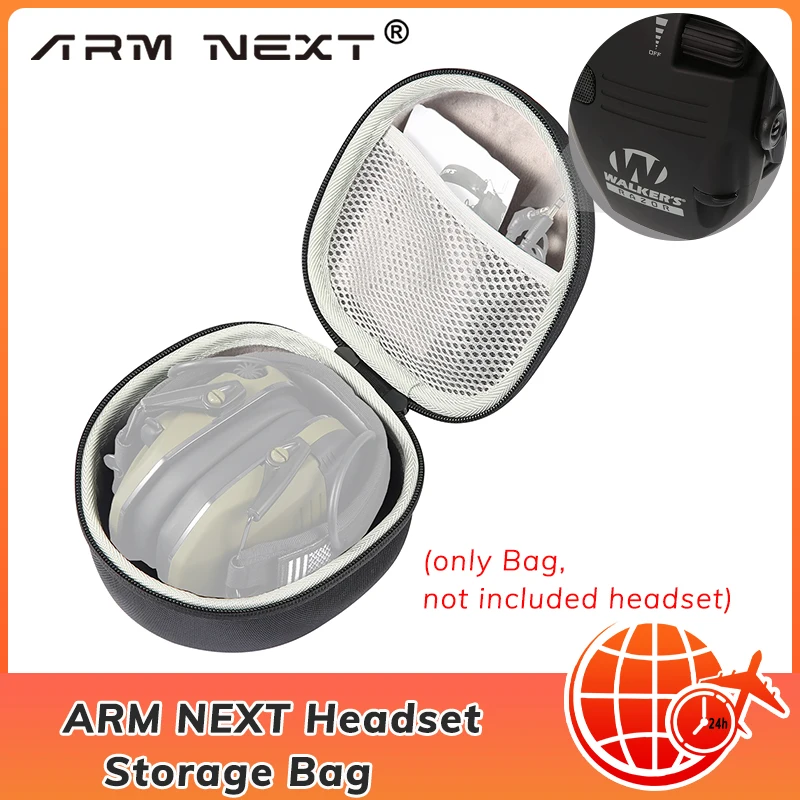 ARM-NEXT-Headphone-Storage-Bag-For-Impact-and-Walkers-Earmuff-Portable ...