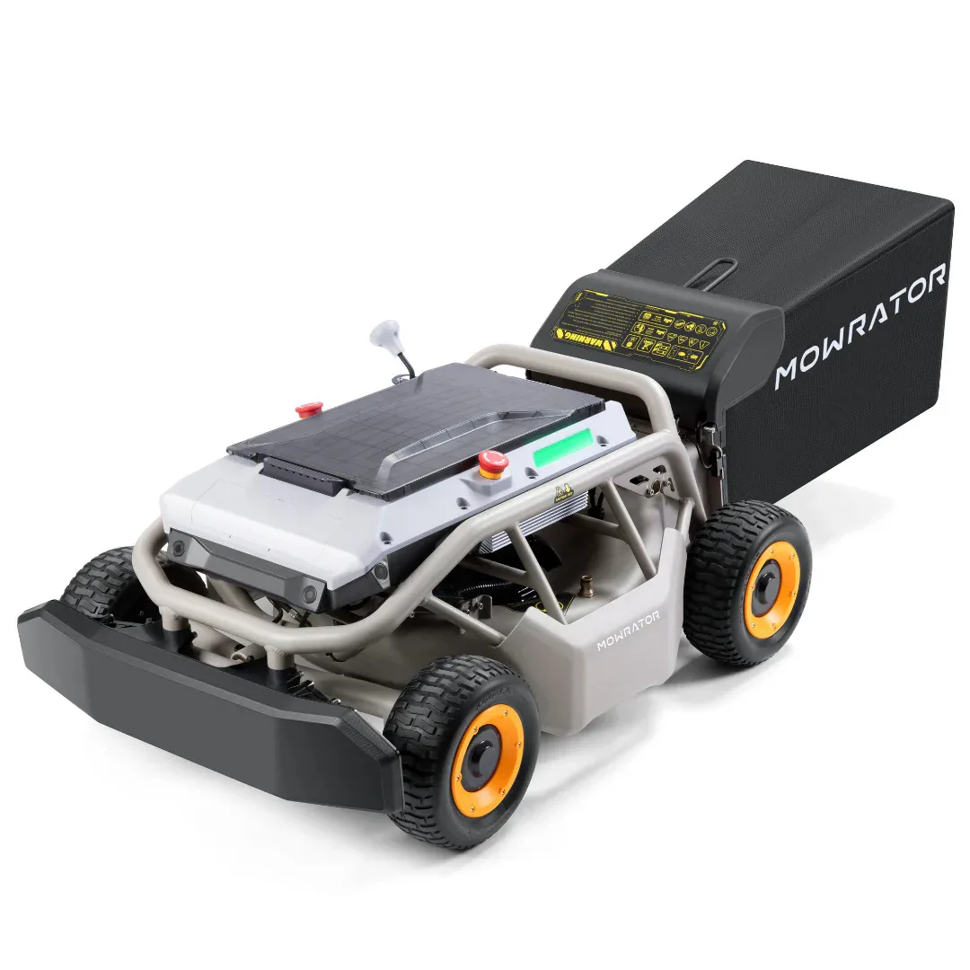 New Mowrator S1 Remote Control Lawn Mower 4WD 75% Slope - AliExpress ...